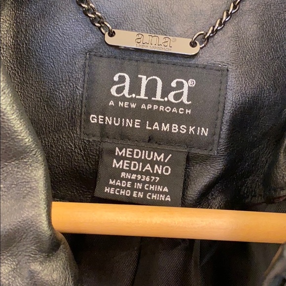 a.n.a | Jackets & Coats | Ana Leather Jacket | Poshmark